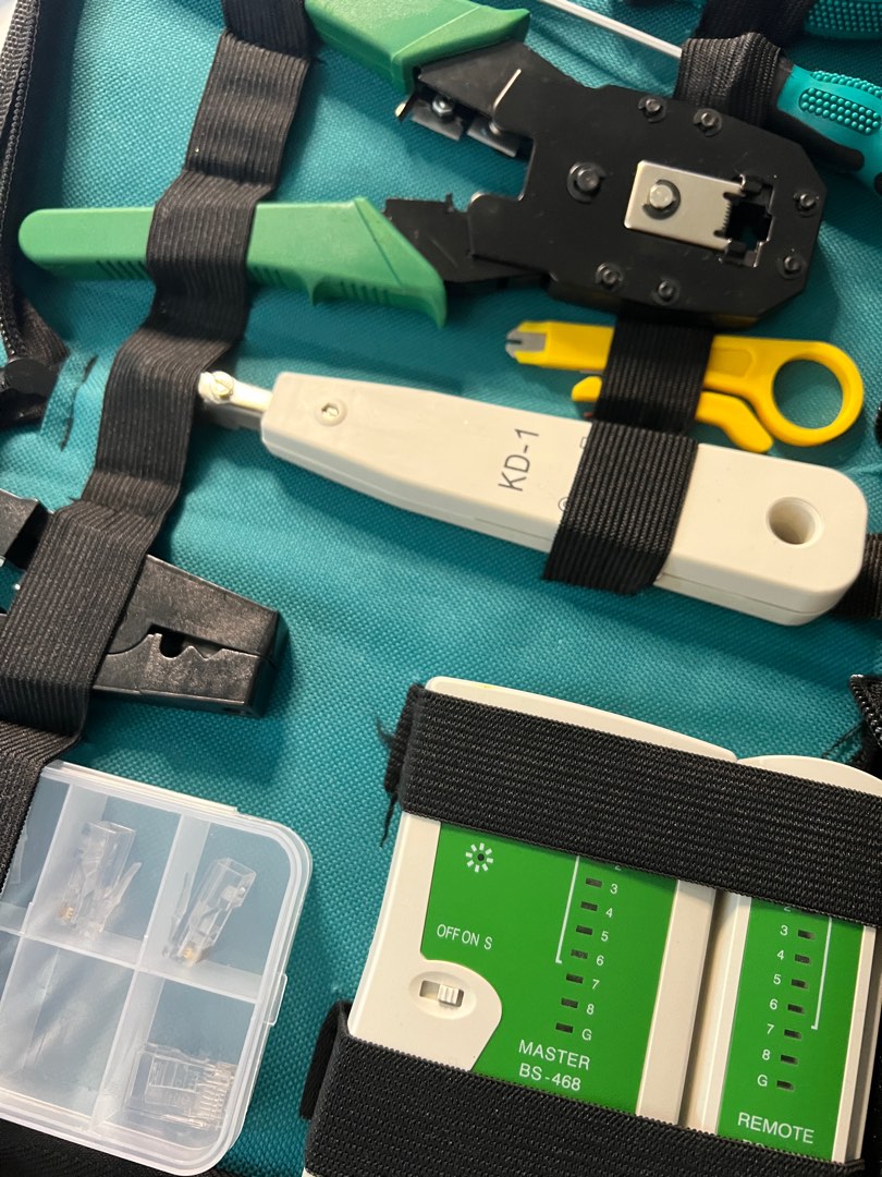 Rj45 Maintenance Tool Kit-NETWORK CABLE REPAIR on Carousell