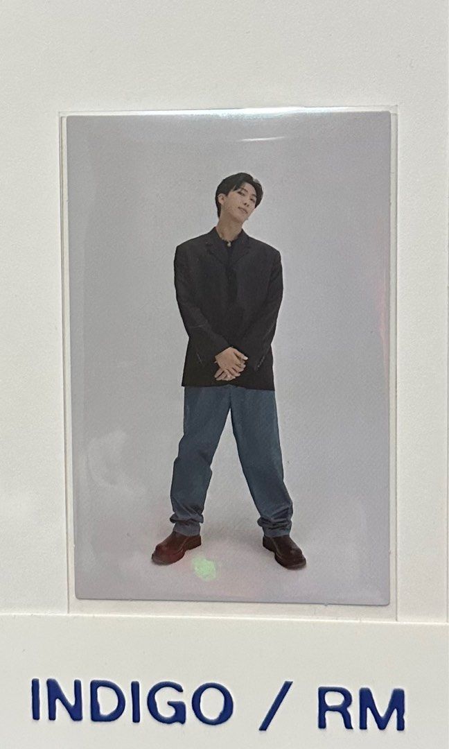 RM Indigo Album Postcard Edition Photocard (RPC), Hobbies & Toys ...