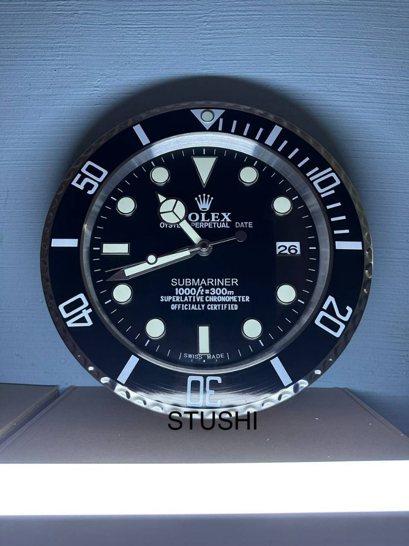 Rolex GMT Sprite 14", Furniture & Home Living, Home Decor, Clocks on ...