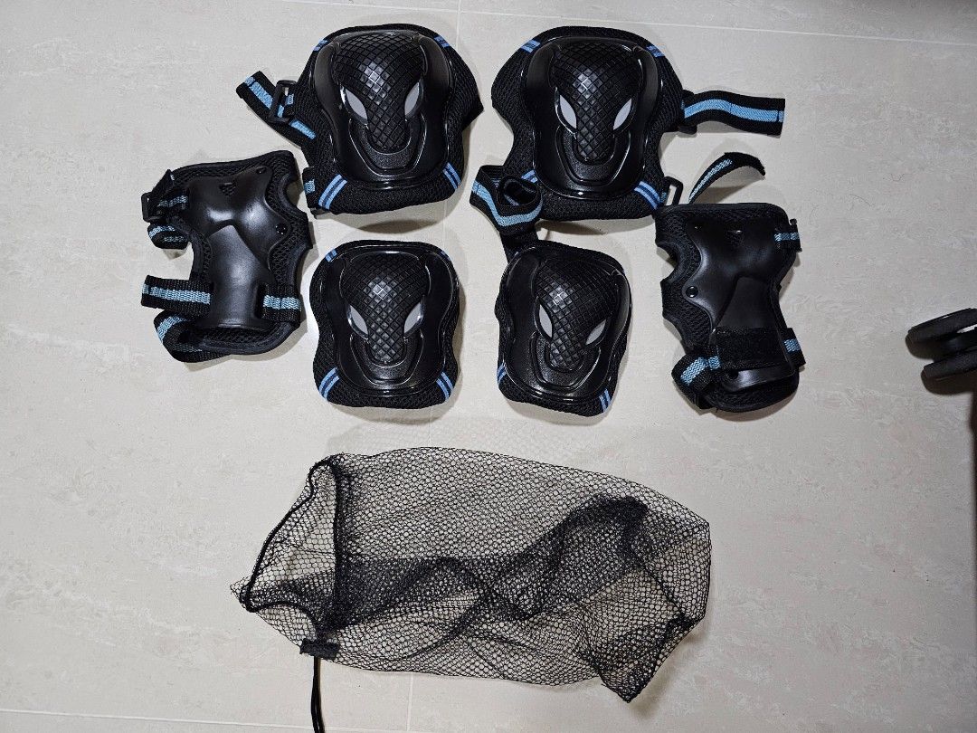 Roller skating guards for knees, elbows and hands, Sports Equipment ...