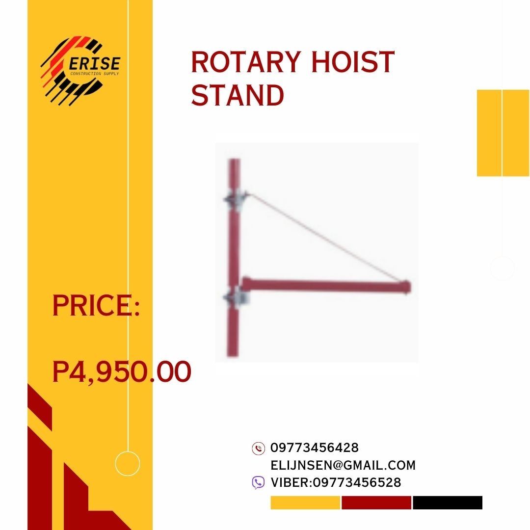 ROTARY HOIST STAND, Commercial & Industrial, Construction & Building ...
