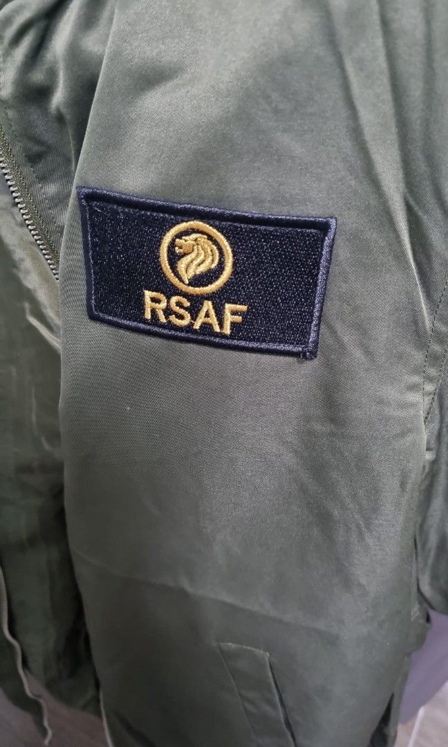 RSAF Bomber Jacket, Men's Fashion, Coats, Jackets and Outerwear on ...