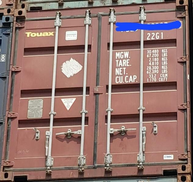RUSH SALE 20FT CLASS B CONTAINER, Commercial & Industrial, Construction ...