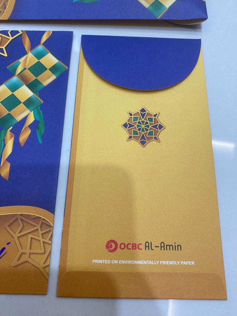 Sampul Duit Raya Hari Raya green packets, Hobbies & Toys, Stationery ...
