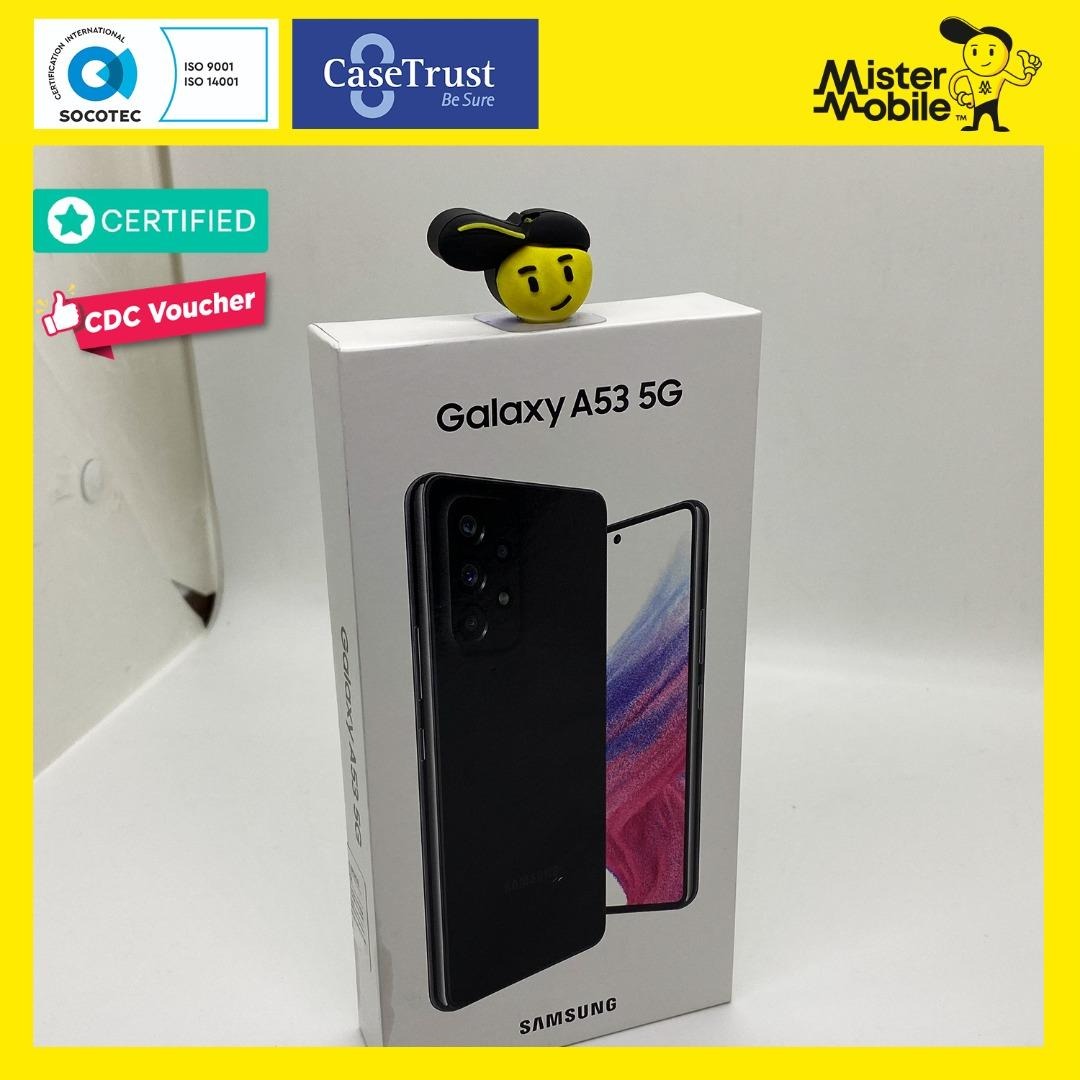 Samsung Galaxy A53 5G 128 128GB Awesome Black Local New Set, Mobile ...