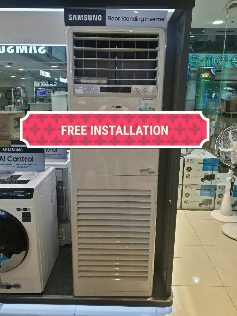 Samsung Inverter Floor Standing Aircon 3tr 4hp and 5tr 6hp FREE ...