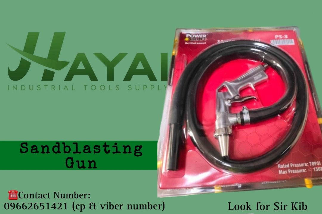 Sandblasting Gun, Commercial & Industrial, Industrial Equipment on ...