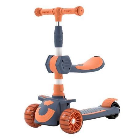 Scooter Children1-2-3Walker Car-Year-Old Baby Three-in-One Portable ...