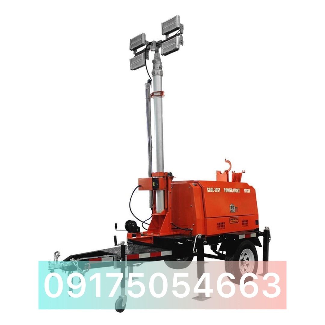 SDGL-10ST Portable Tower Light, Commercial & Industrial, Construction Tools & Equipment on Carousell