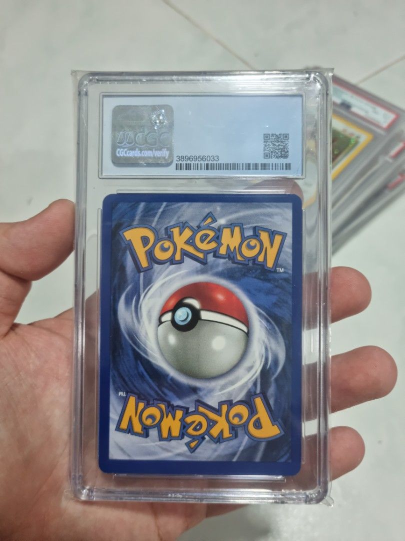 SEADRA VINTAGE CGC Slab | Vintage Pokemon | Cheap Slab | Fossil ...