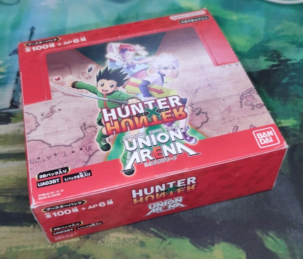 [SEALED] Union Arena Hunter X Hunter Booster Box, Hobbies & Toys, Toys ...