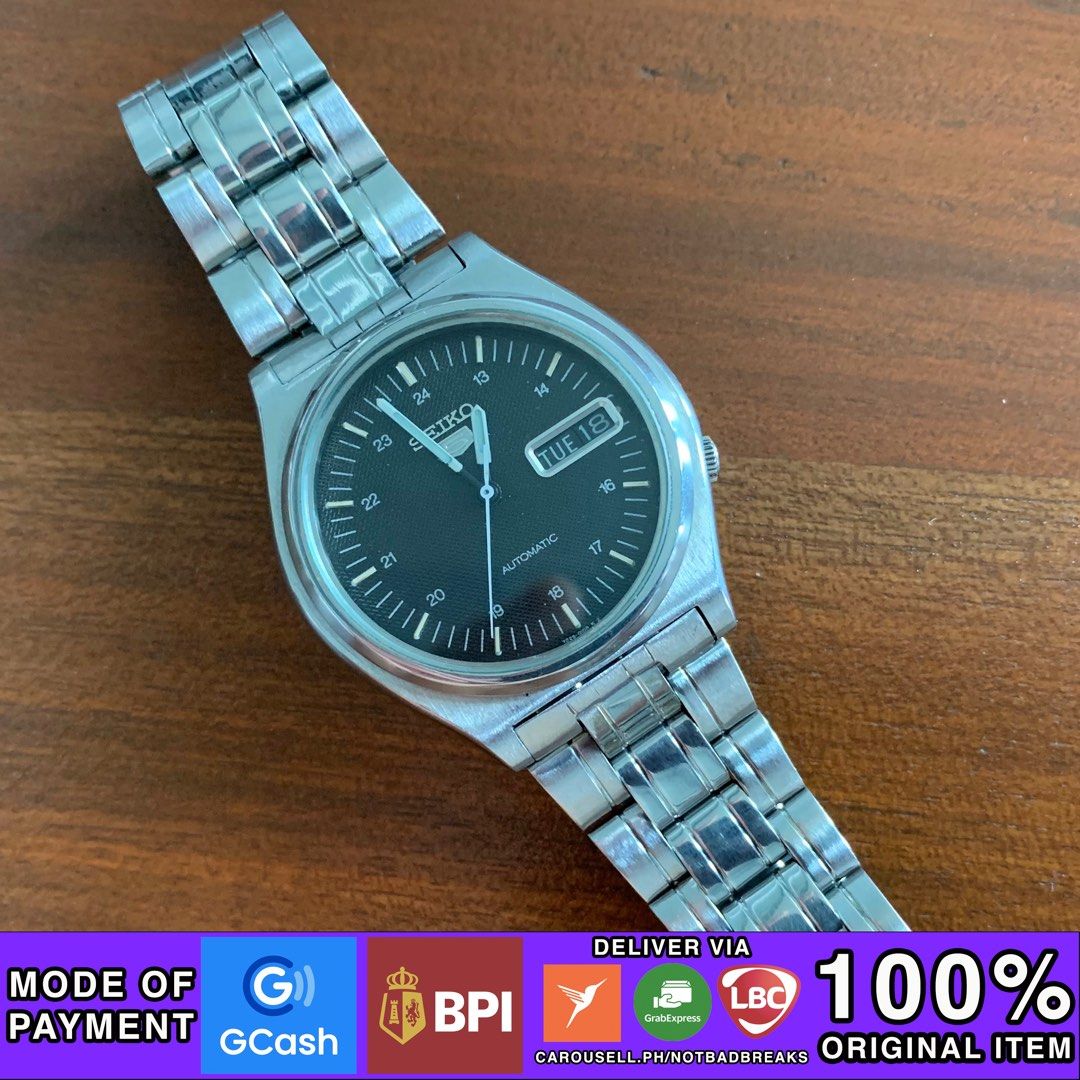 Seiko 5 7S26-0480 Field Watch, Men's Fashion, Watches & Accessories ...