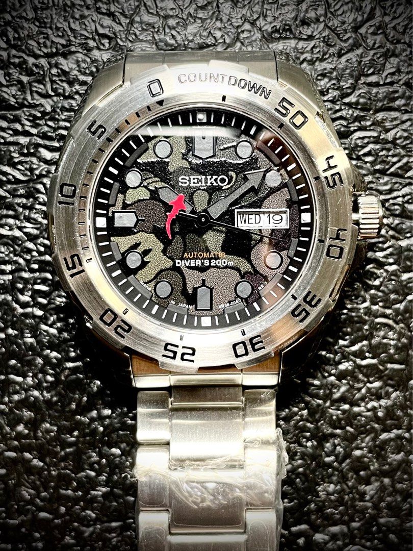 Seiko mod stealth creature, Men's Fashion, Watches & Accessories ...