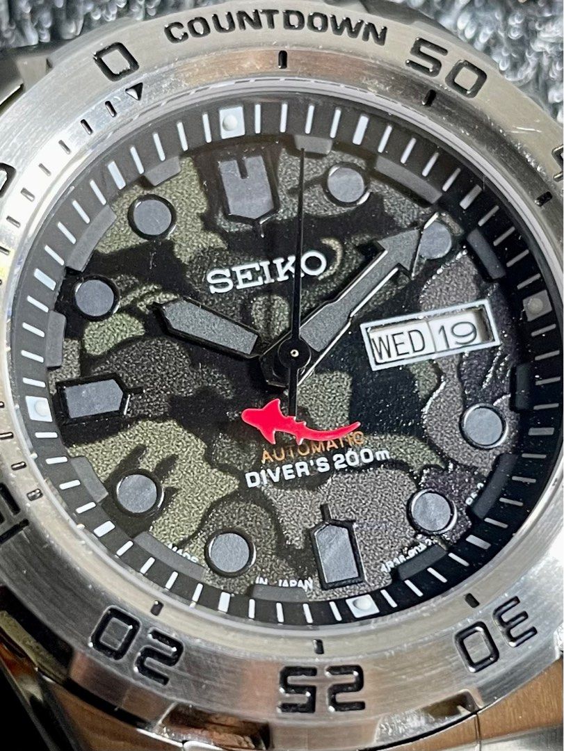 Seiko mod stealth creature, Men's Fashion, Watches & Accessories ...