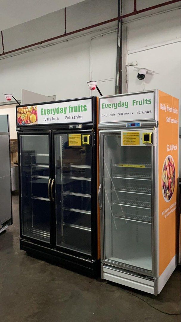 Self service fridge with payment collection system and self delivery ...