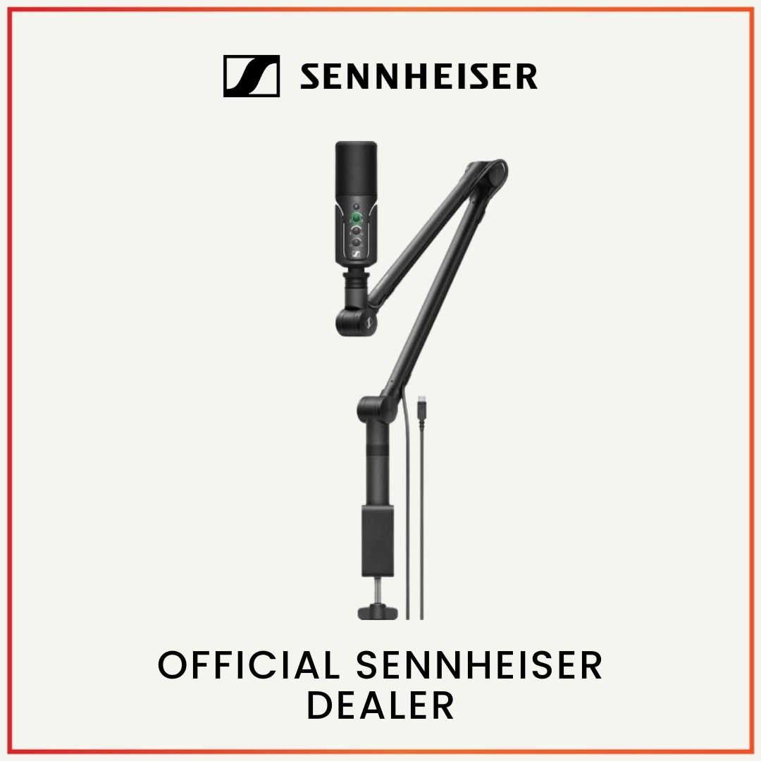 Sennheiser profile USB microphone with Boom Arm, Audio, Microphones on ...