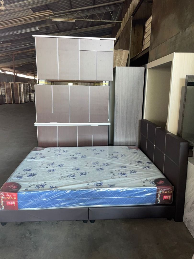 SET KATIL DIVAN DAN TILAM QUEEN TEBAL 8 INCI BARU DARI KILANG ...