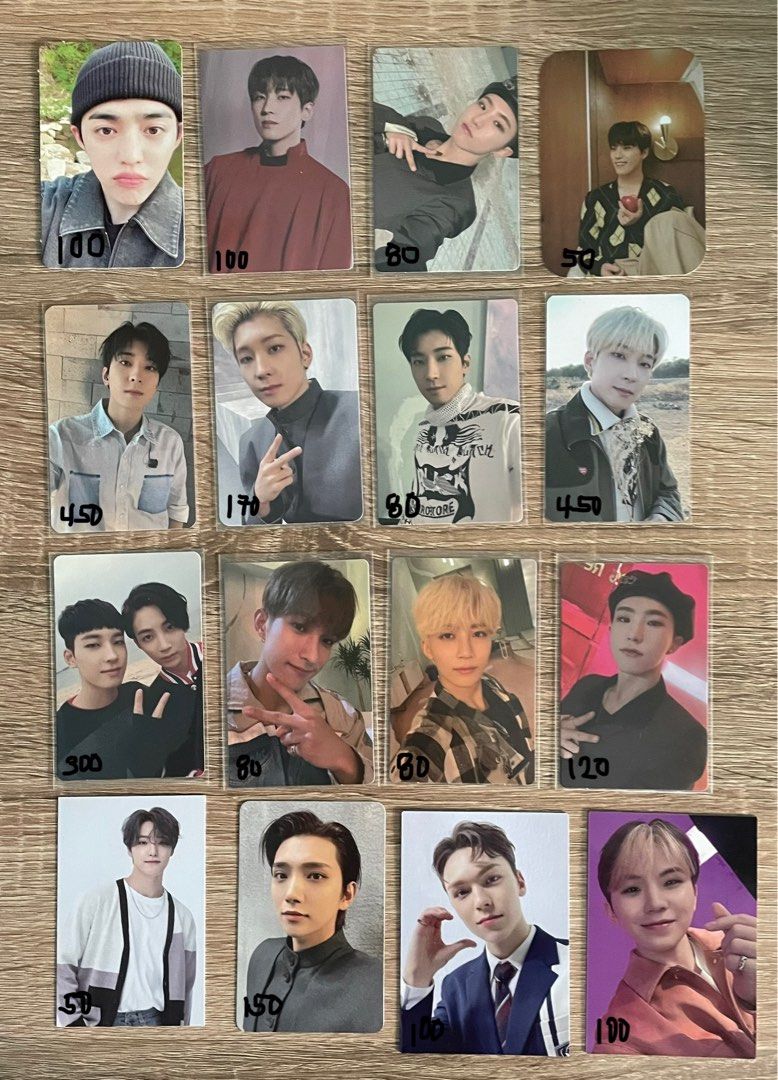 Seventeen photocards, Hobbies & Toys, Memorabilia & Collectibles, K-Wave on Carousell