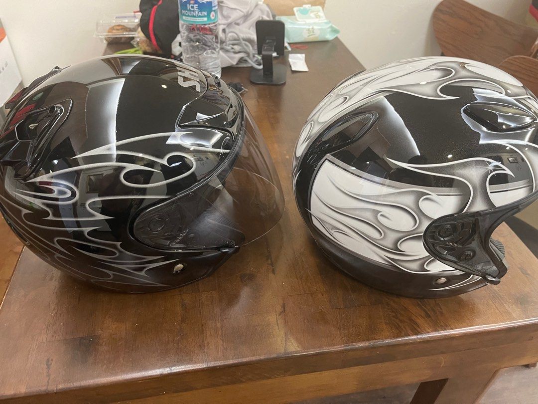 Shoei J Force 2 Black Jack, Motorcycles, Motorcycle Accessories on ...