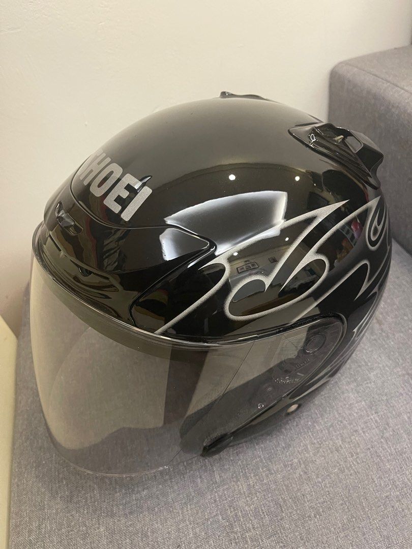 Shoei J Force 2 Black Jack, Motorcycles, Motorcycle Accessories on ...