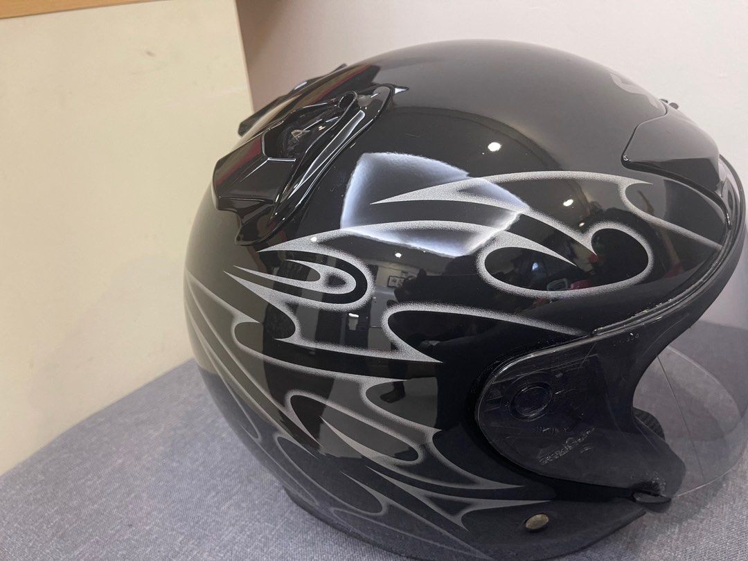 Shoei J Force 2 Black Jack, Motorcycles, Motorcycle Accessories on ...