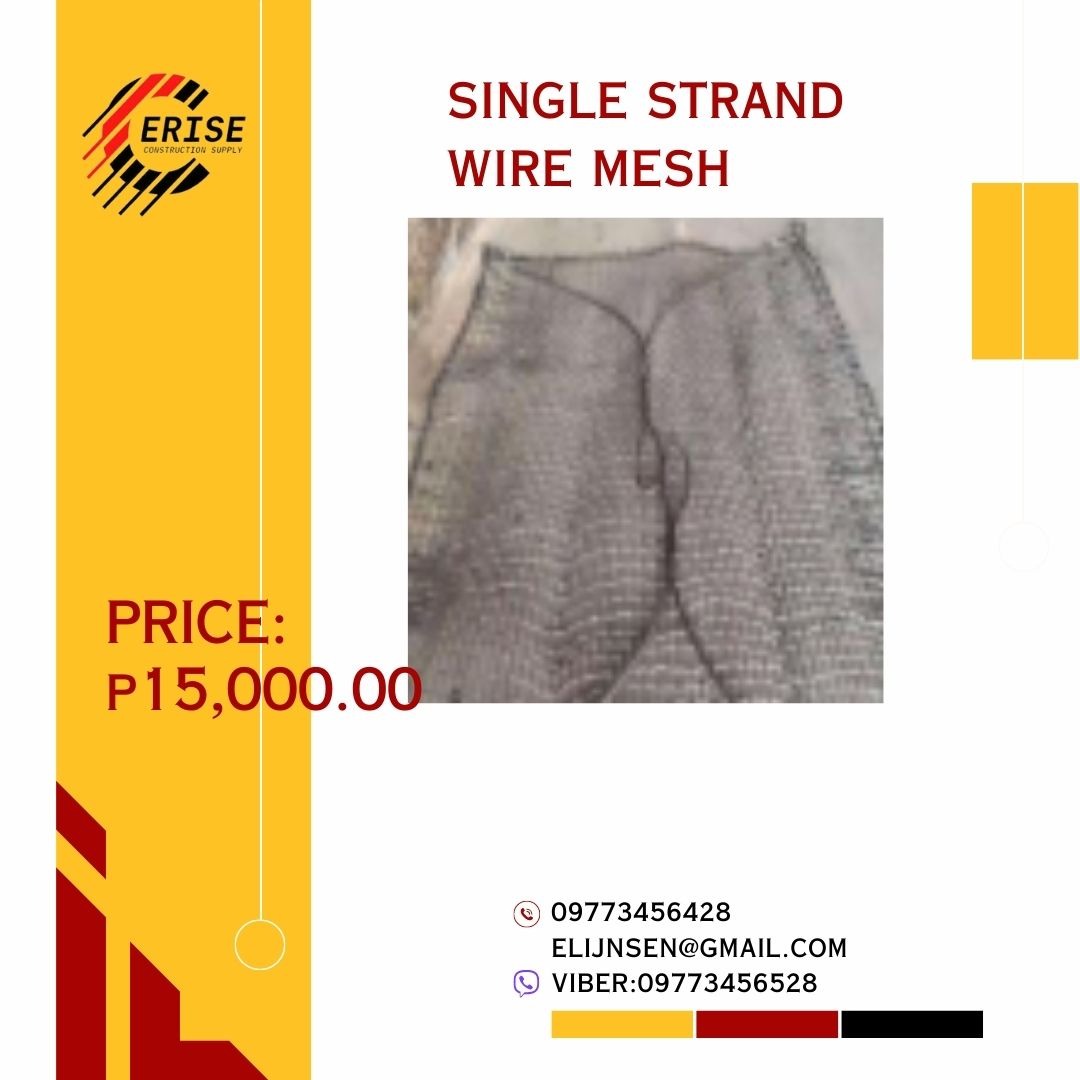 SINGLE STRAND WIRE MESH, Commercial & Industrial, Construction ...
