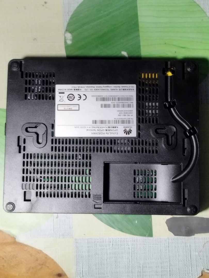 SINGTEL OPTICAL NETWORK ROUTER, Computers & Tech, Parts & Accessories ...