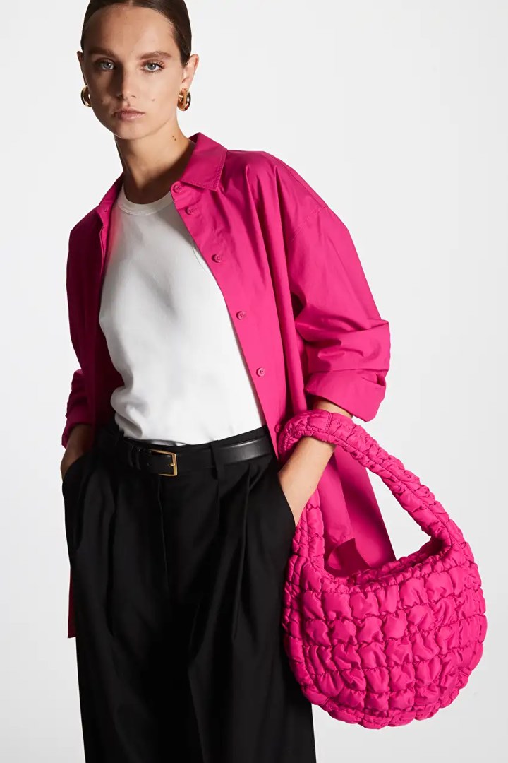 Small ginseng cos pink bag, Women's Fashion, Bags & Wallets, Shoulder ...