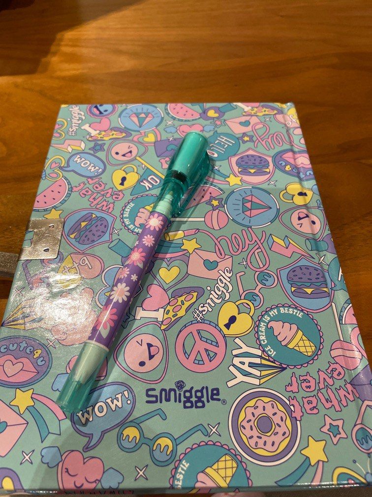 Smiggle secret message Notebook invisible ink, Hobbies & Toys, Books ...