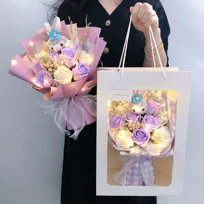 Soft toy flower bouquet, Hobbies & Toys, Flowers & Bouquets on Carousell