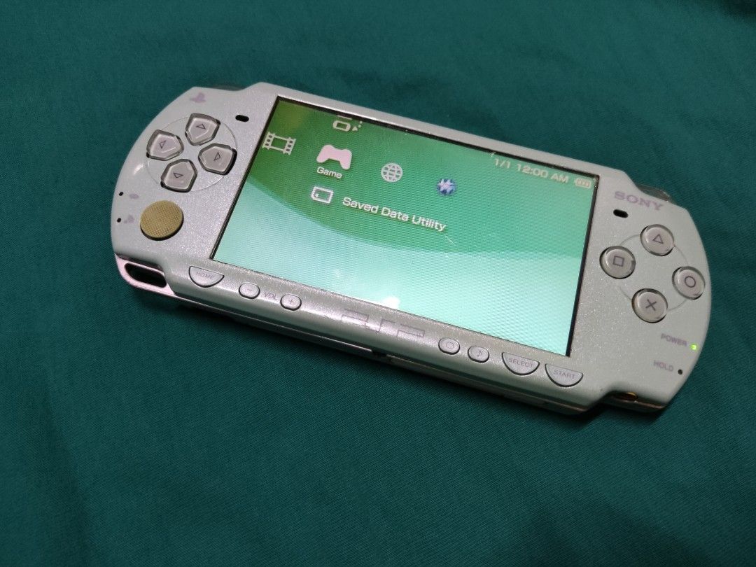Sony PSP 2000 Mint Green on Carousell