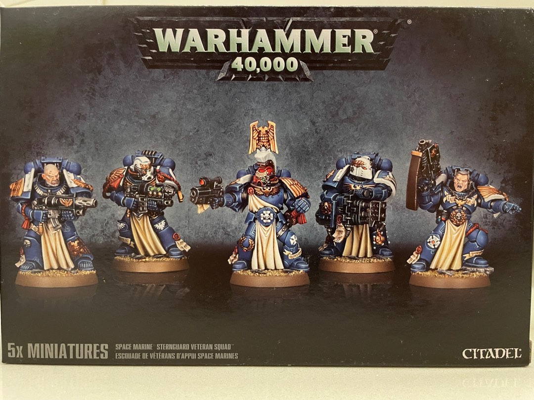 Space Marine Sternguard Veteran Squad, Hobbies & Toys, Toys & Games on ...