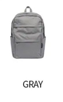 SPAO backpack (light grey), Men's Fashion, Bags, Backpacks on Carousell