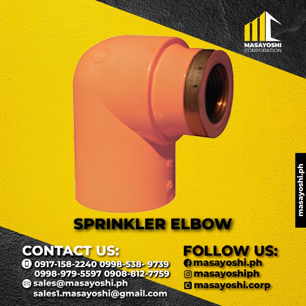 sprinkler elbow, fittings, coupling, pipe works, piping on Carousell