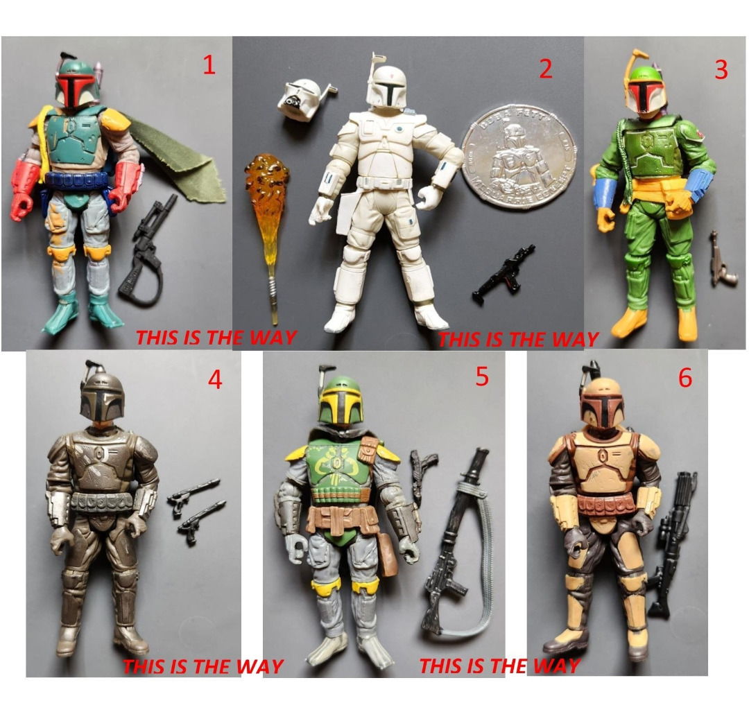 Star Wars Boba Fett Comic Pack, Concept Boba Fett McQuarrie, Tobbi Dala ...