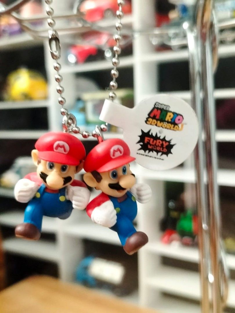 Super mario character key chain, Hobbies & Toys, Toys & Games on Carousell