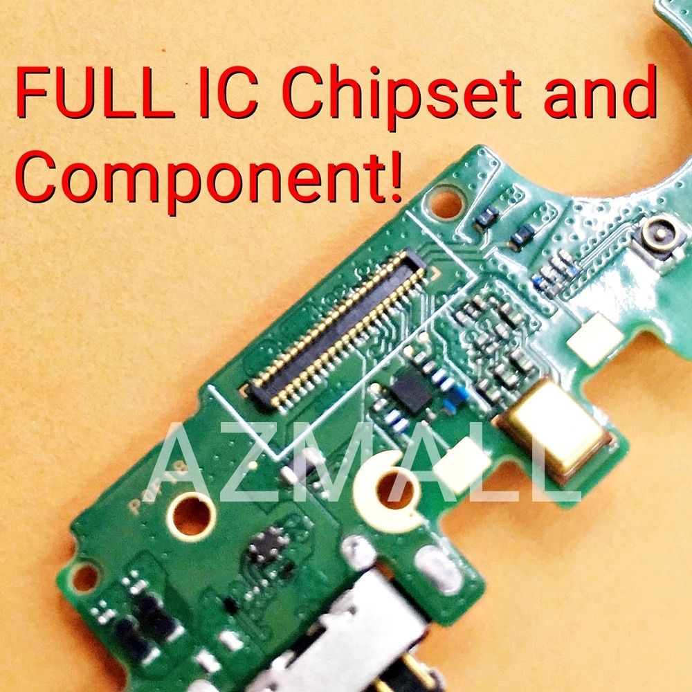 (Support 18W Fast Charge) NEW ORI Charging Port Antenna SUB Board with FULL IC Chipset ...