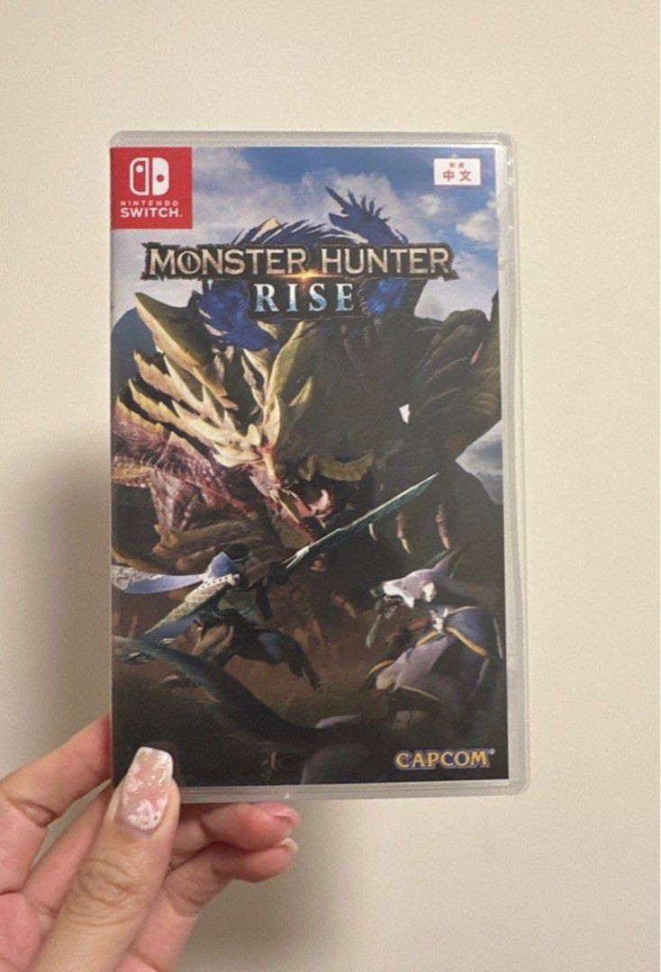 Switch Monster Hunter Rise, 電子遊戲, 電子遊戲, Nintendo 任天堂 - Carousell