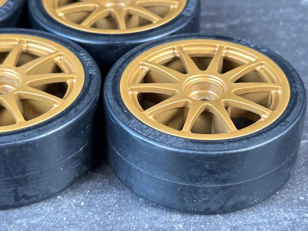Tamiya Drift wheels set rc car, Hobbies & Toys, Toys & Games on Carousell