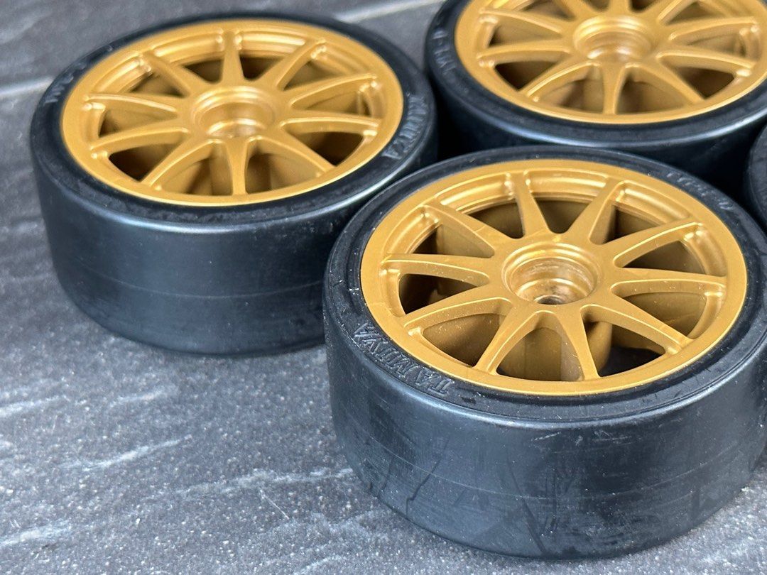 Tamiya Drift wheels set rc car, Hobbies & Toys, Toys & Games on Carousell