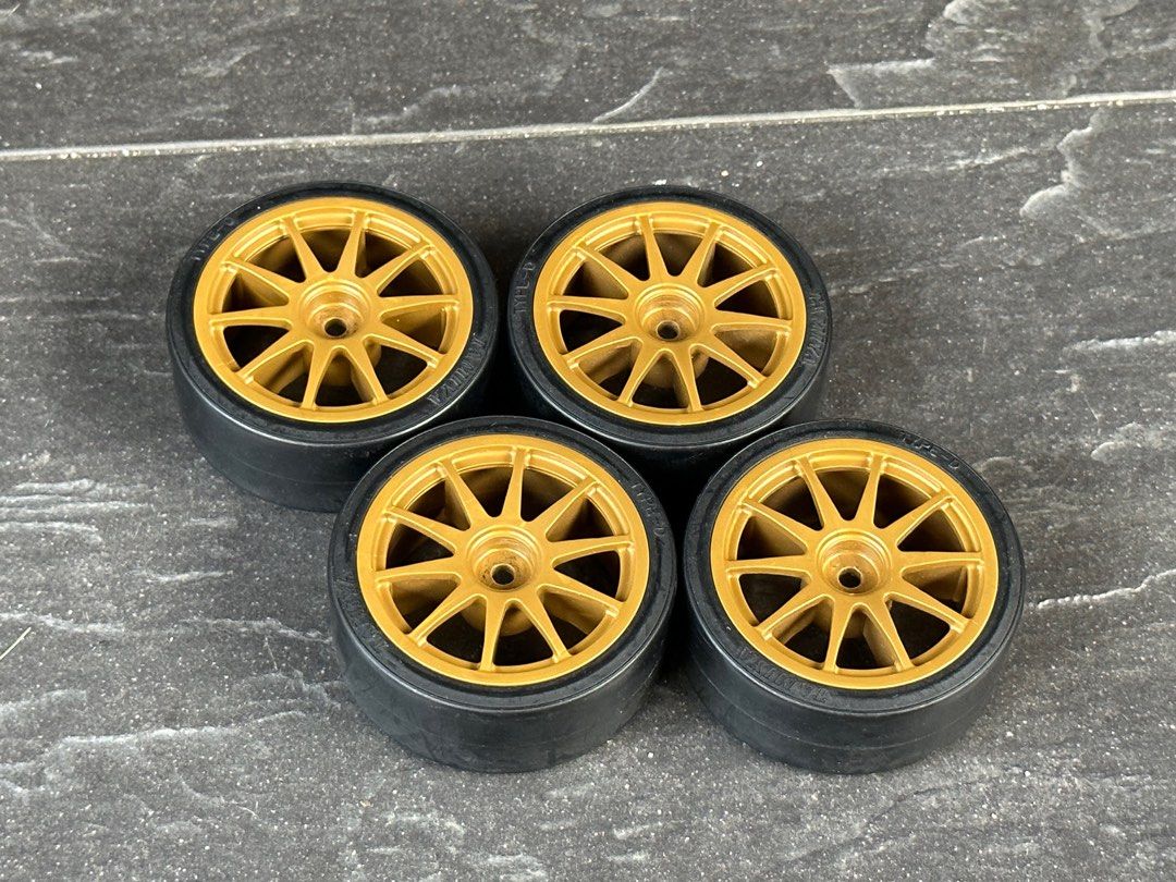 Tamiya Drift wheels set rc car, Hobbies & Toys, Toys & Games on Carousell