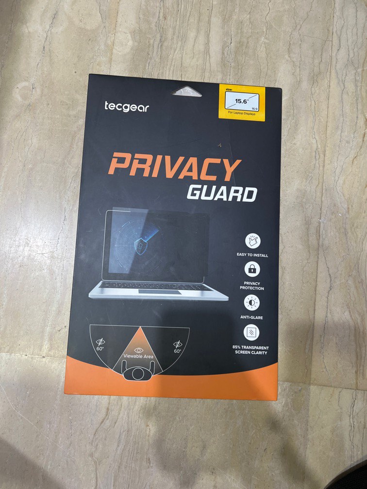 Tecgear Privacy Guard Privacy Screen Filter Anti Glare for Laptop and ...