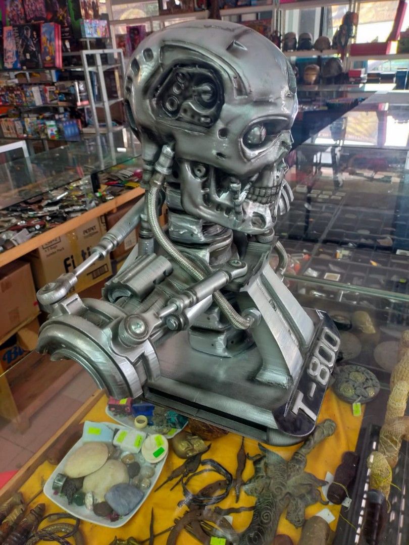 TERMINATOR T800 TORSO LIFE SIZE 1:1 ABS PLASTIC, Hobbies & Toys, Toys ...
