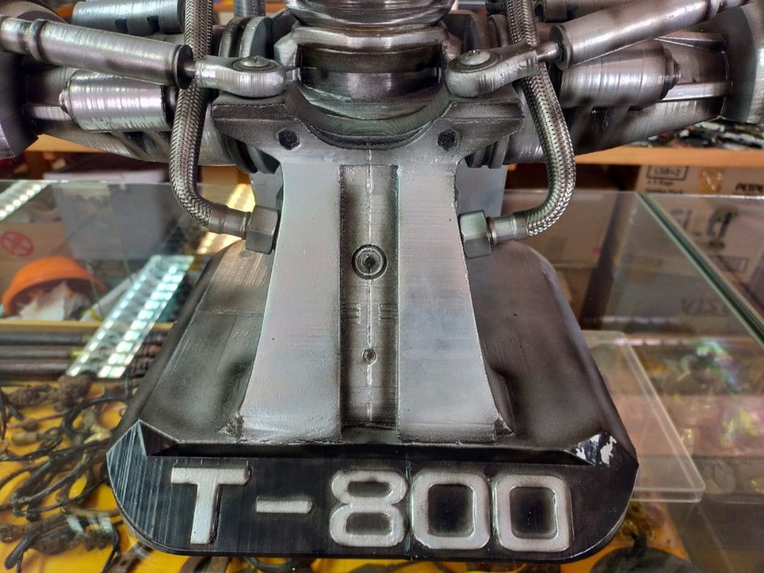 TERMINATOR T800 TORSO LIFE SIZE 1:1 ABS PLASTIC, Hobbies & Toys, Toys ...