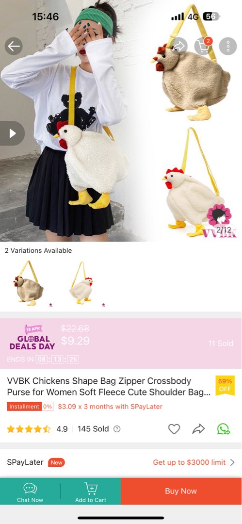 Texas chicken bag, Women's Fashion, Bags & Wallets, Cross-body Bags on ...