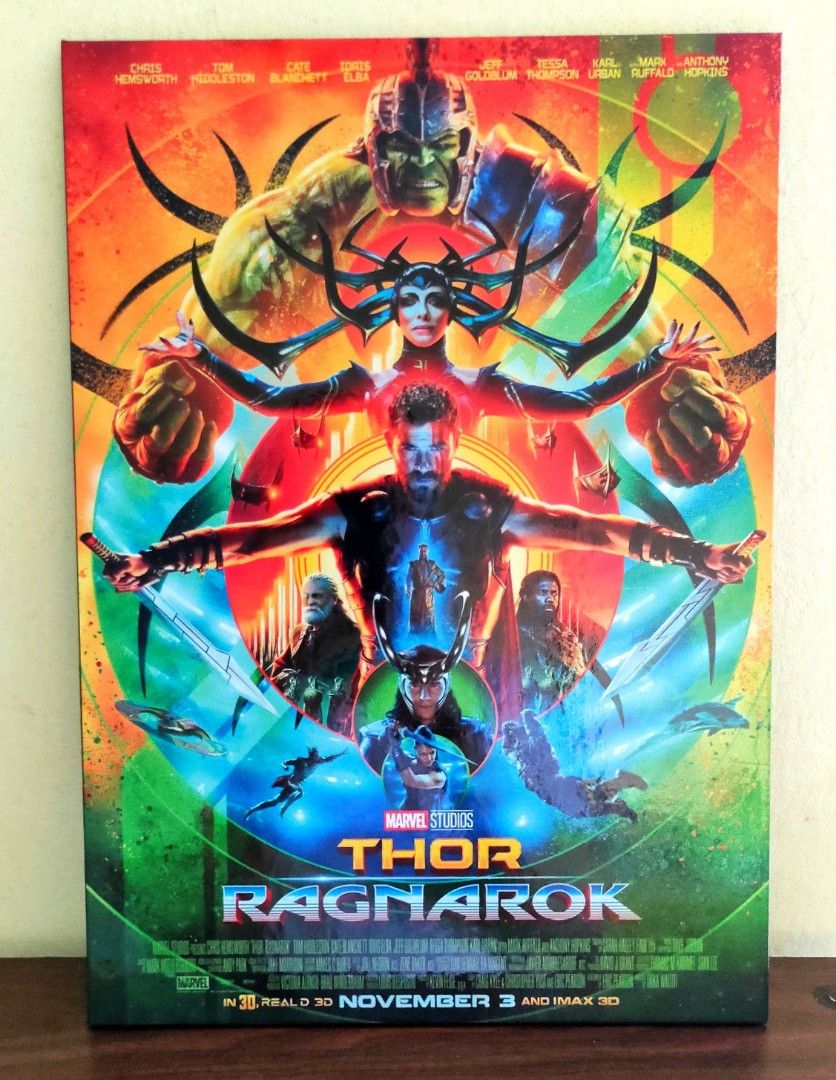 Thor Ragnarok - MCU Art Collection Blu-ray (Japan Imported, B4 size ...