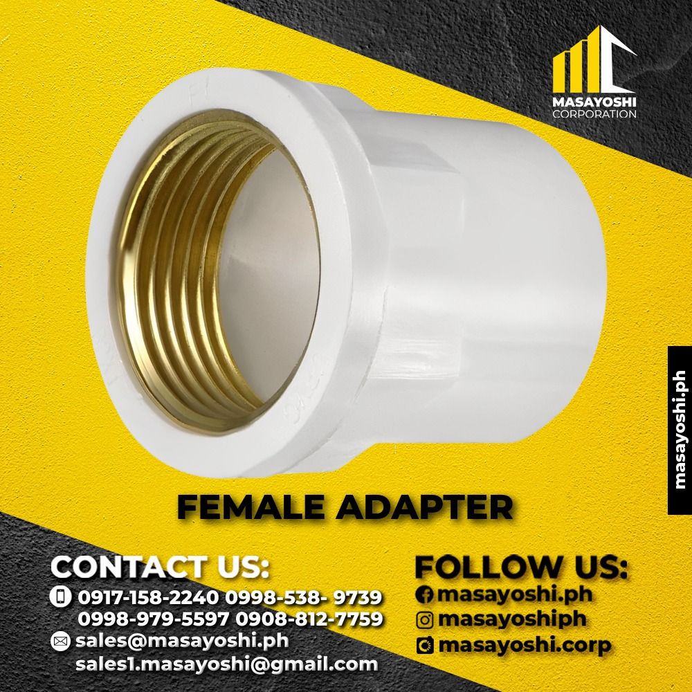 threaded female adapter coupling with brass, piping, pipe works, fittings, Commercial ...