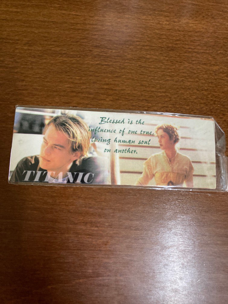 鐵達尼號書簽Titanic bookmark 2, 興趣及遊戲, 手作＆自家設計, 其他 - Carousell