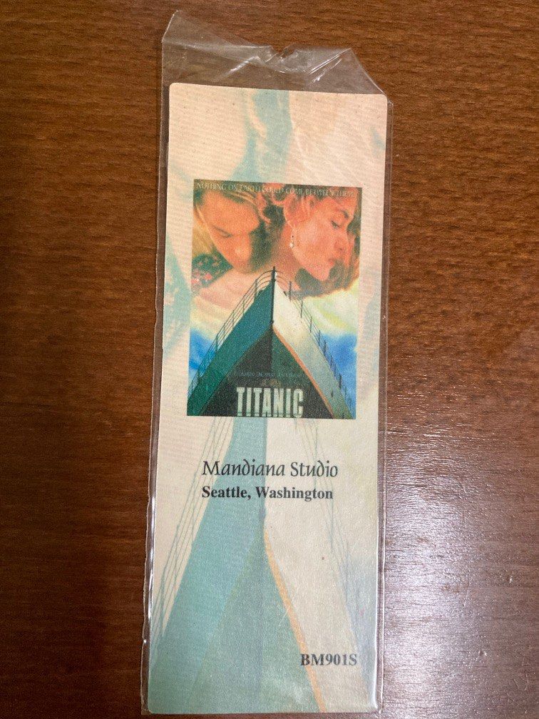 鐵達尼號書簽Titanic bookmark 2, 興趣及遊戲, 手作＆自家設計, 其他 - Carousell