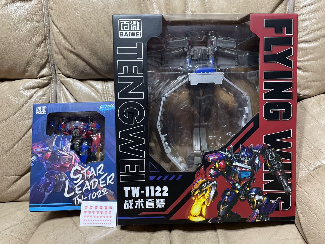Transformers Baiwei BW - TW-1022 TW1022 Star Leader & TW-1122 TW1122 ...
